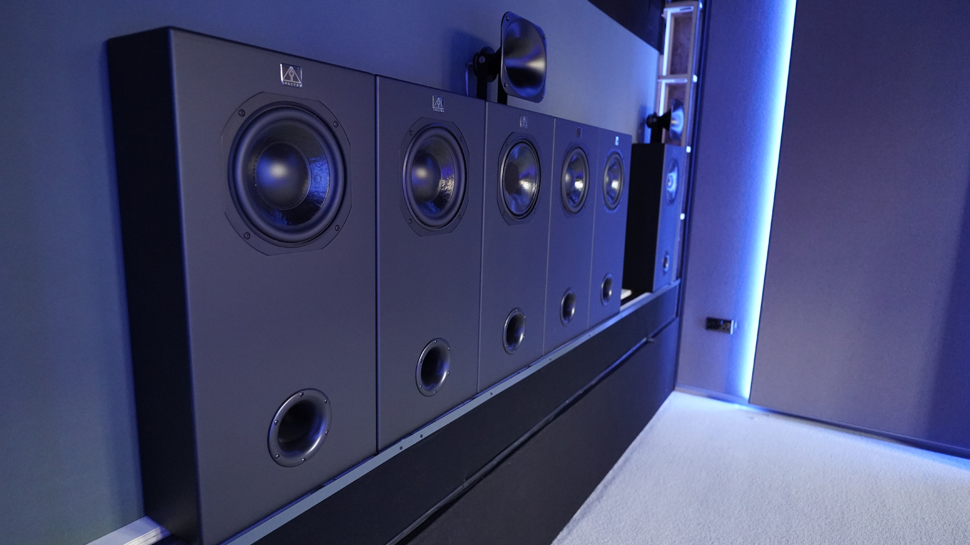 Front LCR Speakers for medium home cinema rooms and FX channels