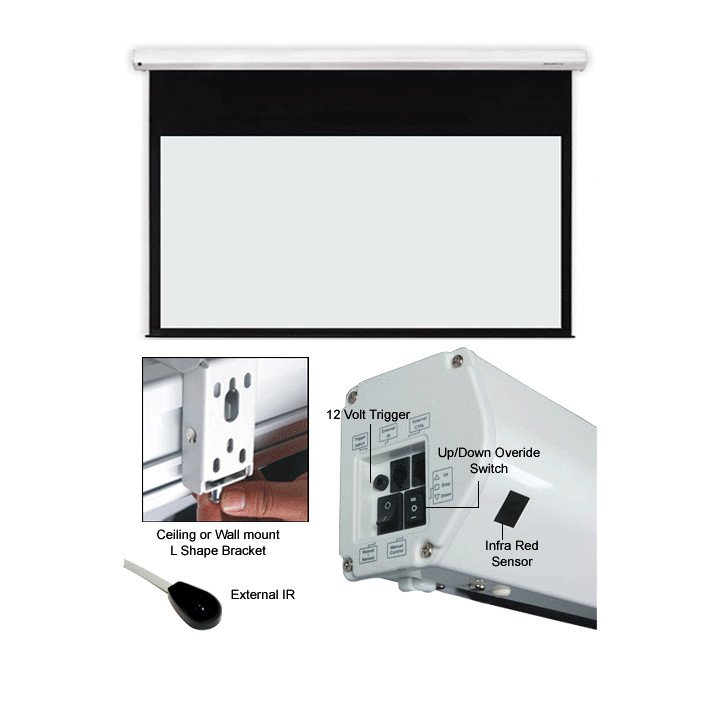 Grandview 16:9 Electric Home Cinema Projector Screen