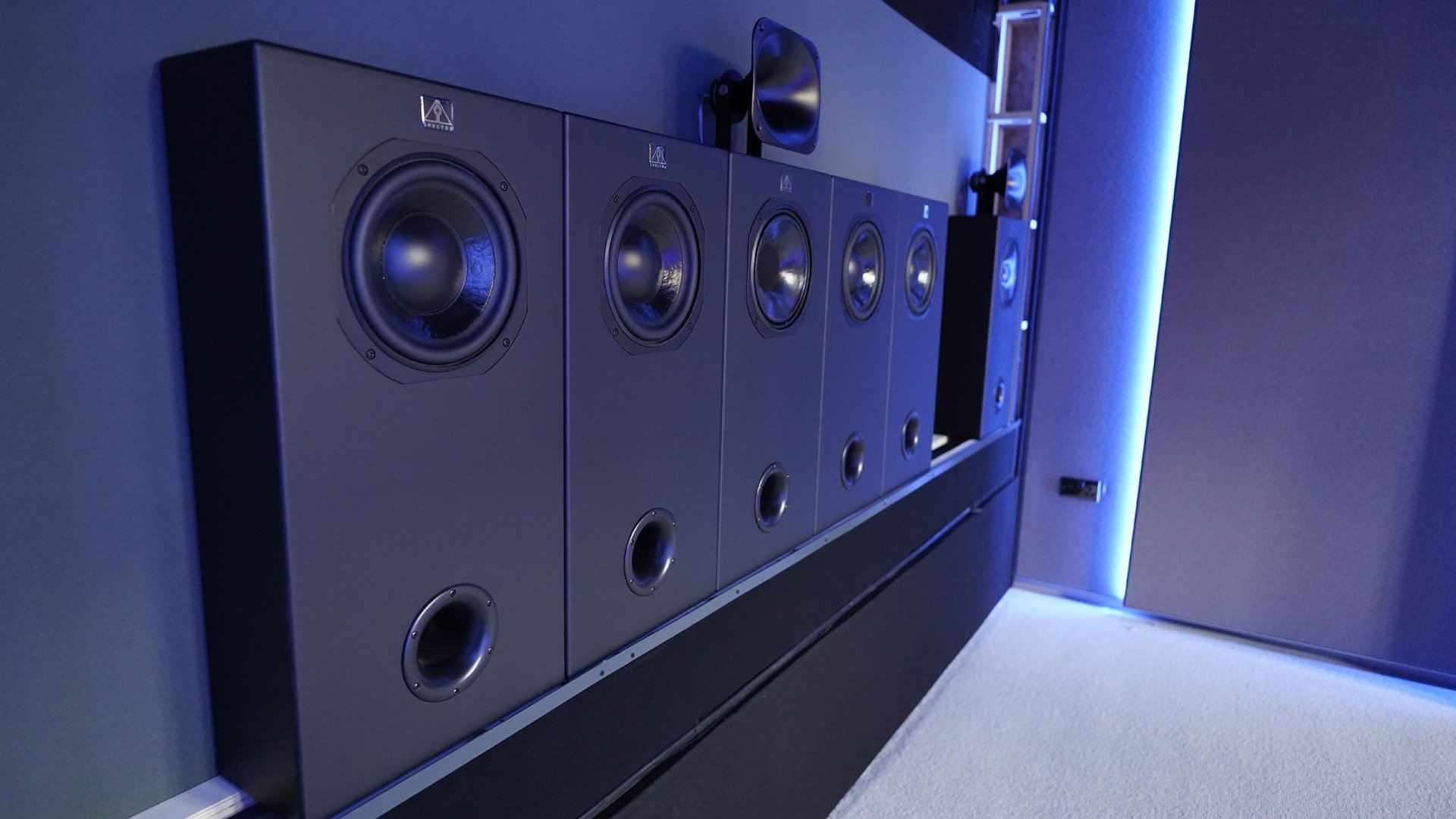 Front LCR Speakers for medium home cinema rooms and FX channels